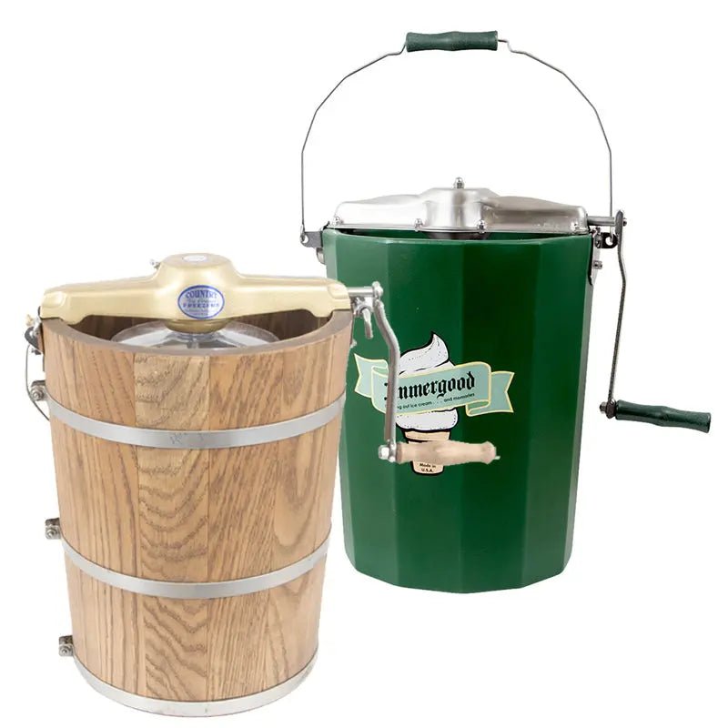 Homemade, Hand-Crank Ice Cream Makers | Amish Made – Homeplace Market LLC