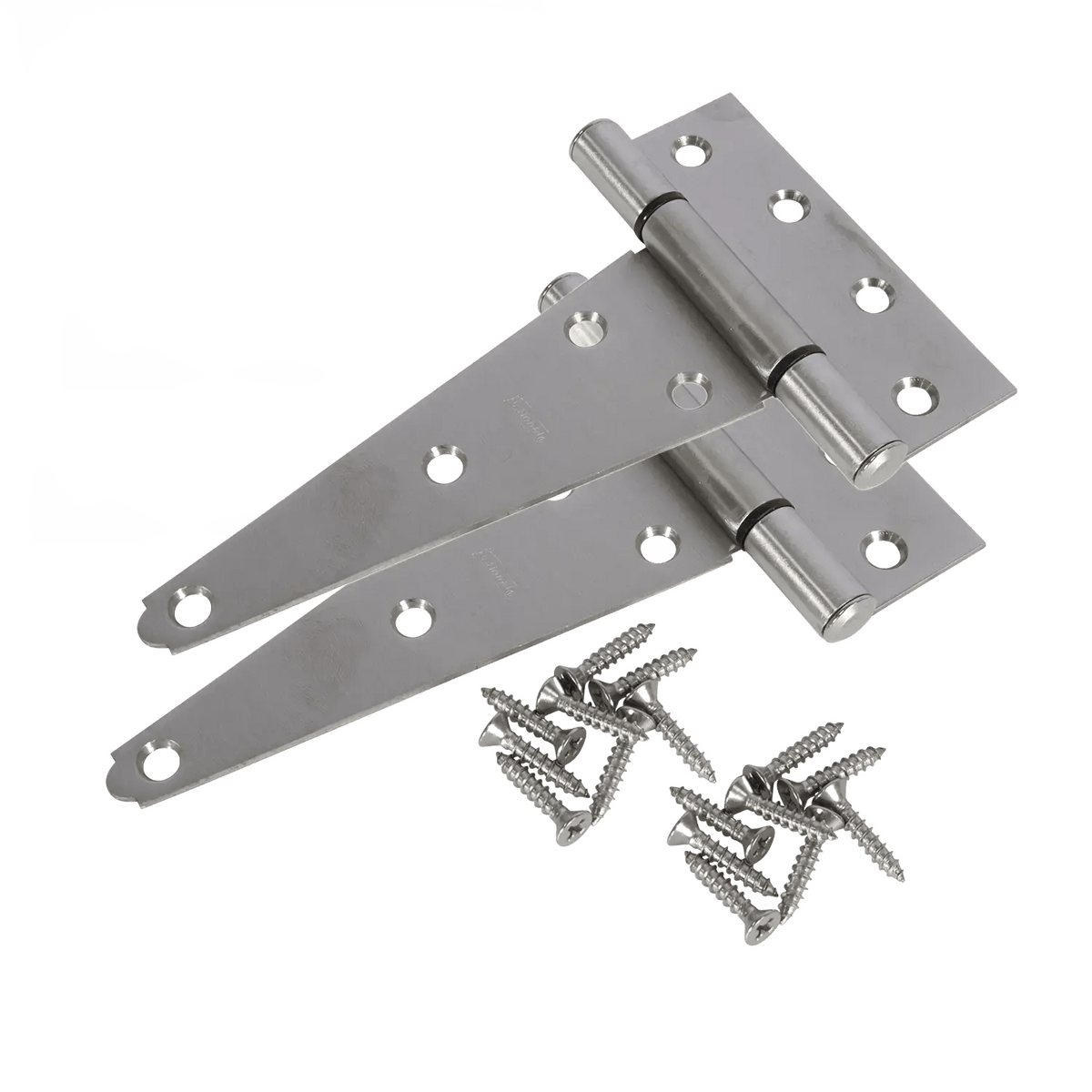 6" Heavy-Duty Stainless Steel Hinges, For tip-off platform (2-Pack ...